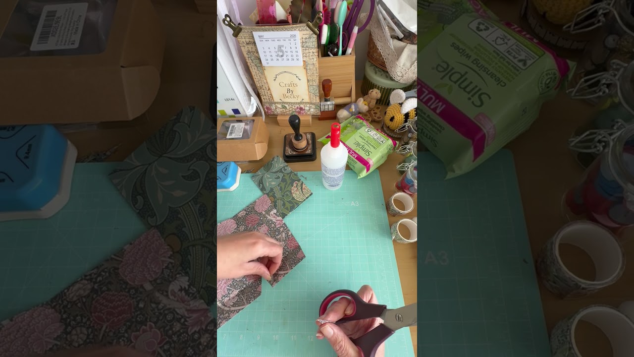 Make a small folder with me, tutorial 