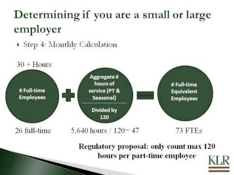 What the Affordable Care Act Means to you and your Large Business