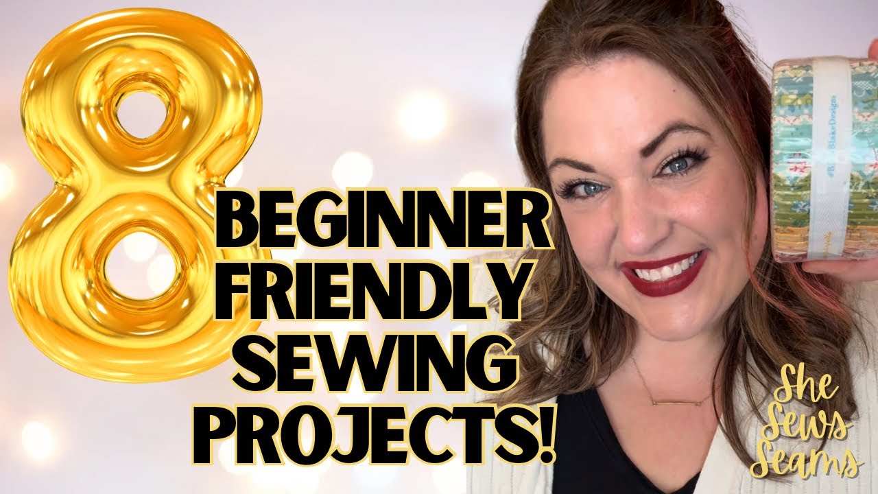 8 Super Easy Beginner Sewing Projects You Can Make Today!