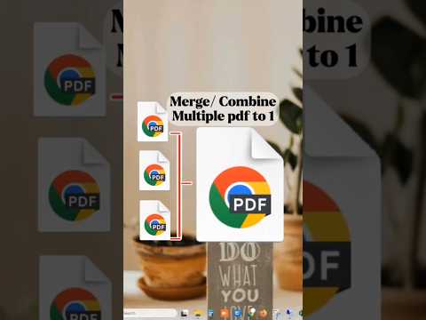 Merge or Combine multiple PDF files. #mergepdf