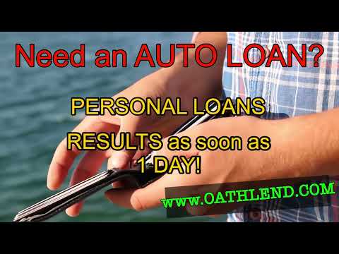 Visit www.Oathlend.com for information on auto loans