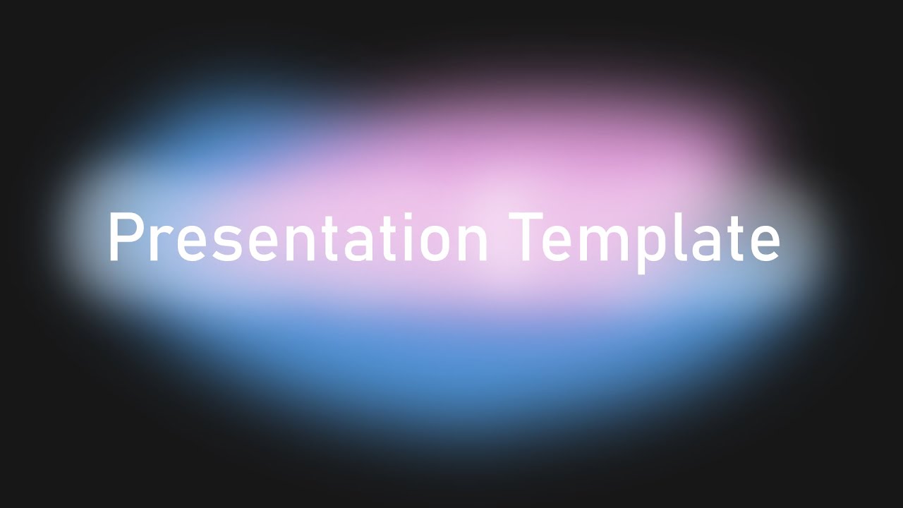 [FREE] | ✨ Glow-Presentation ✨ | PowerPoint Presentation Template #powerpoint