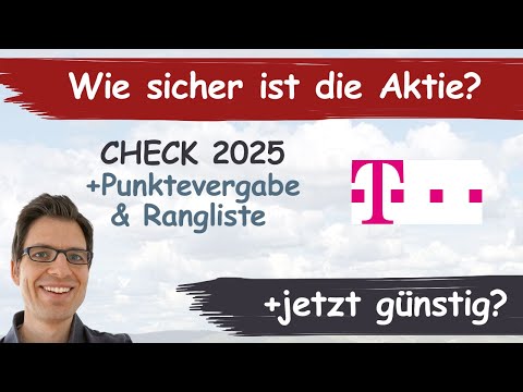 Deutsche Telekom Aktienanalyse 2025: Wie sicher ist die Aktie? (+günstig bewertet?)