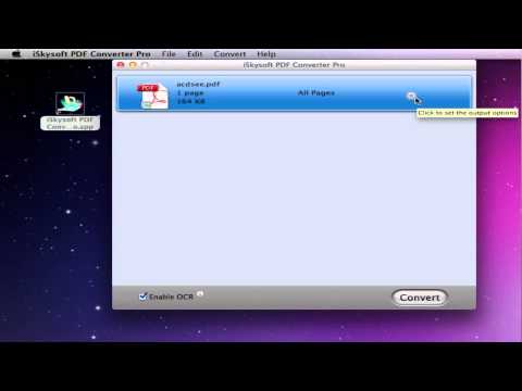 How to convert PDF to word Mac