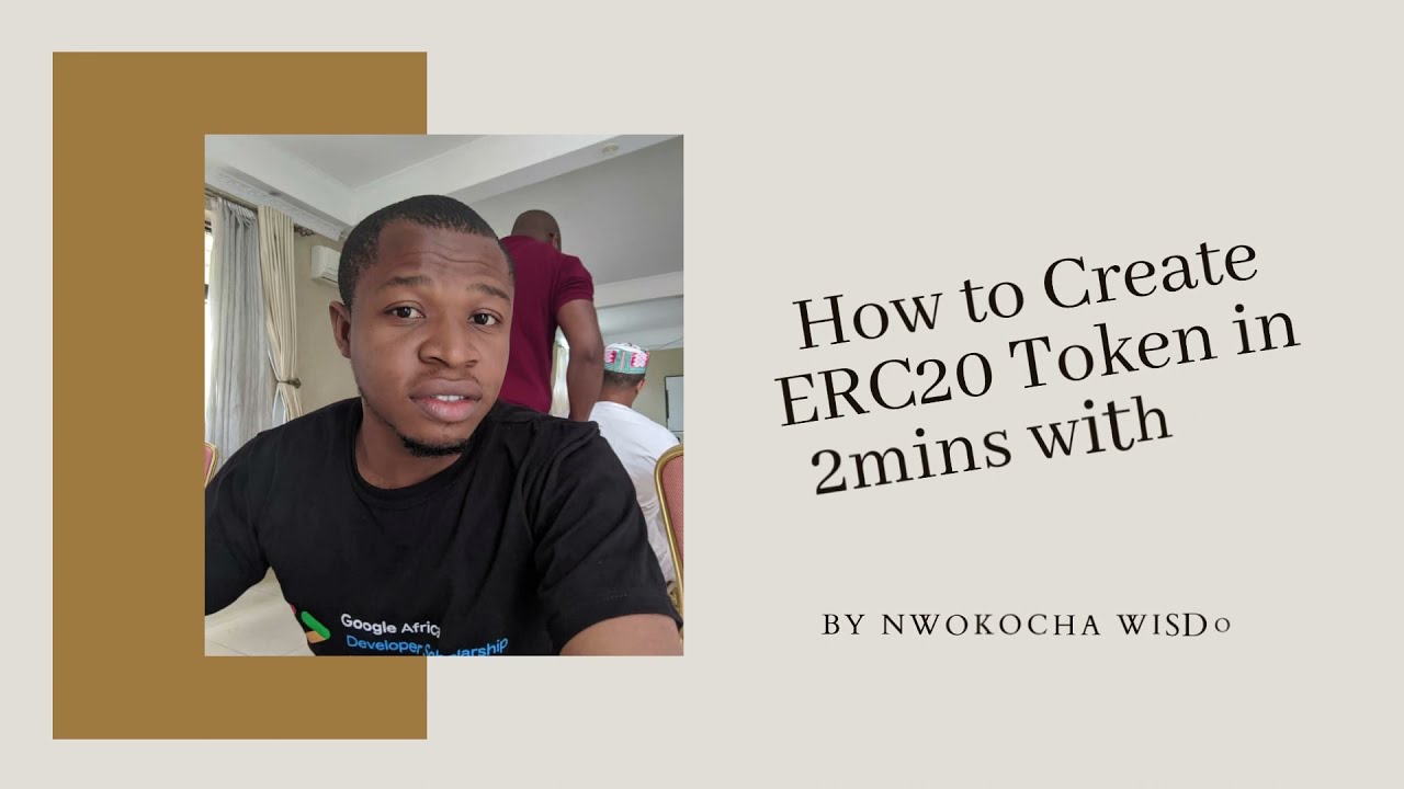 How to Create ERC20 Token in 2mins without coding