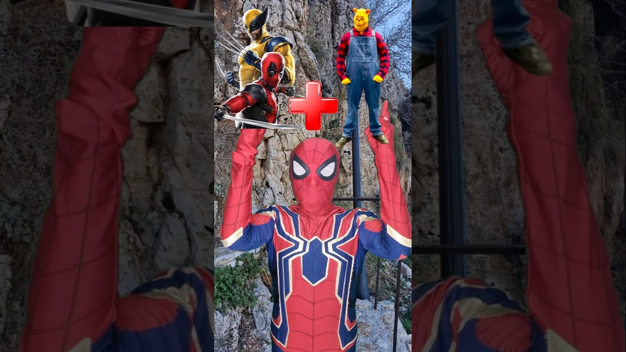 Wolverine and Deadpool + Winnie Poh EXE = Marvel Animation