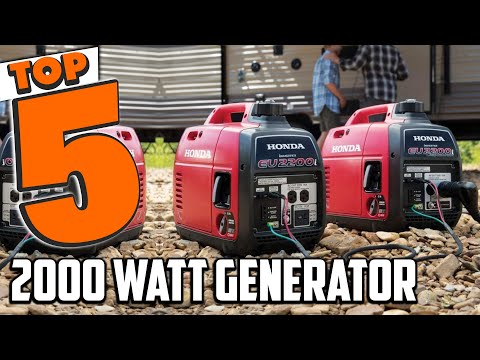Best 2000 Watt Generator In 2025- Top 5 2000 Watt Generators Review