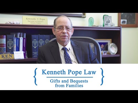 Gifts and Bequests from Families