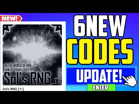 *SECRET UPDATE!* | Sol's RNG CODES 2025 (ROBLOX Sol's RNG)Part 1931