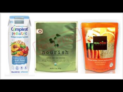 Comparing Real Food Blends, Nourish and Compleat Pediatric