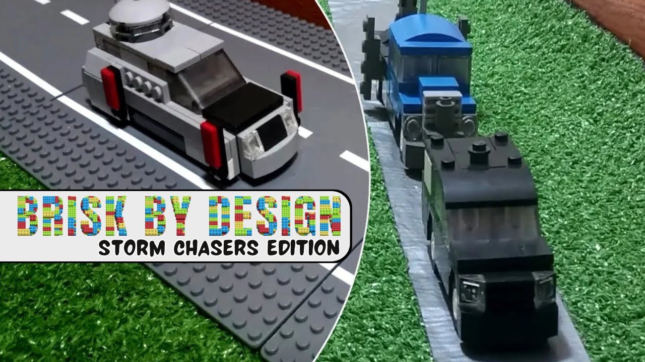 LEGOS Extreme Weather Storm Chasers Featuring TIV 1 & 2, Dominator 1, 2, 3, and the DOW Truck