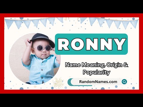 Ronny - Baby Boy Name Meaning, Origin & Popularity - RandomNames.com