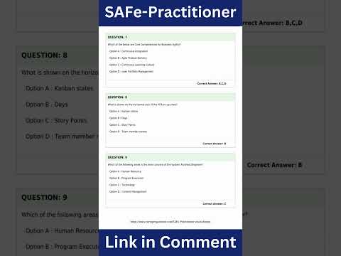 SAFe-Practitioner Exam Questions | SAFe Practitioner (SP) 6.0