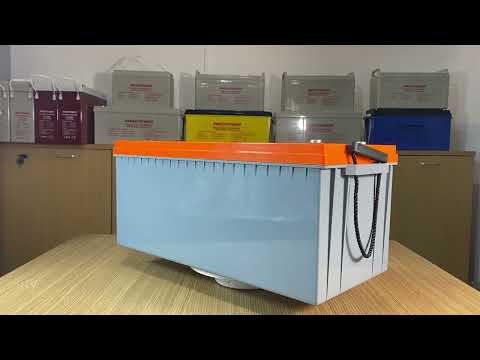 12V200Ah Deep Cycle Gel Solar Battery for Power Station System