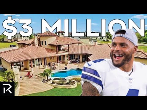 Touring Dak Prescott's $3M+ Texas Mansion