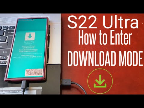 Samsung Galaxy S22 Ultra How to enter Download Mode|Very useful when flashing stock firmware
