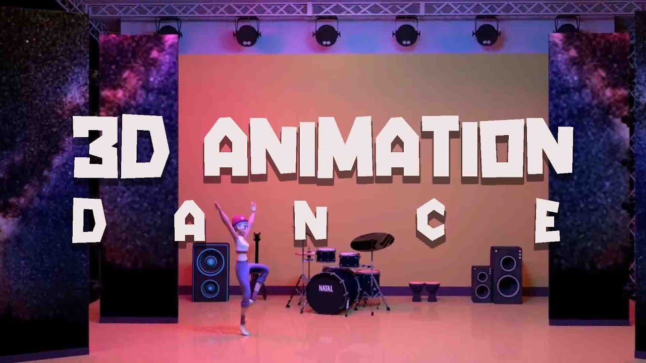 3D Animation Dance - Autodesk Maya