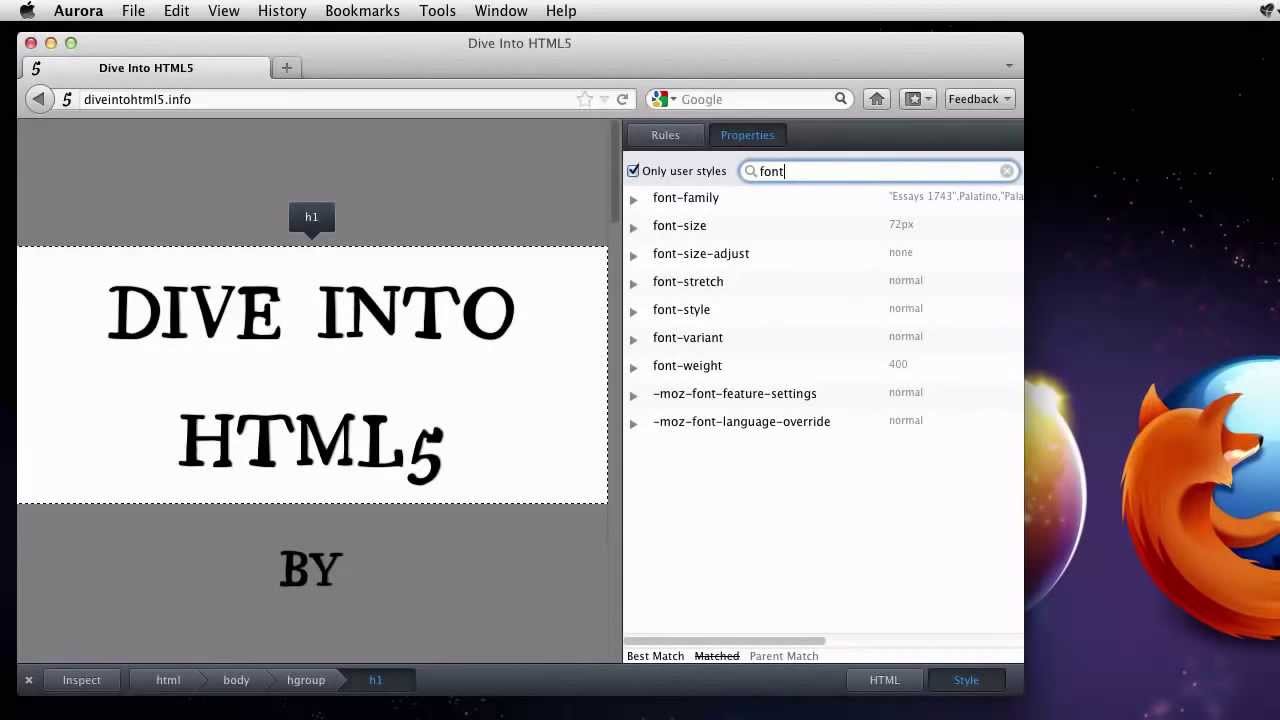 Firefox for Developers: Web Developer Tools on Firefox