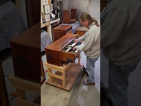 chopped Hammond M3 organ rebuilt with foldback | Reverb