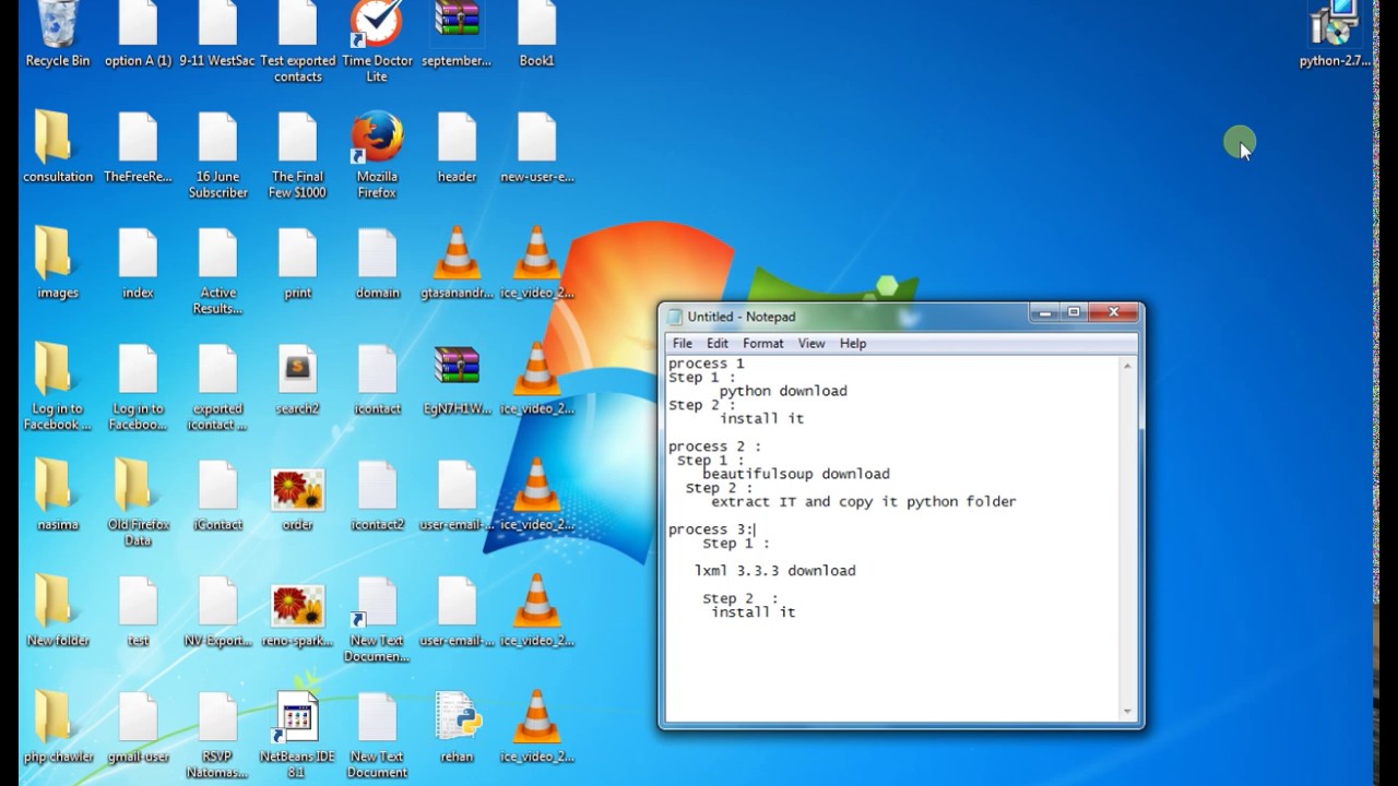 How to Install Python, Beautiful Soup, and lxml