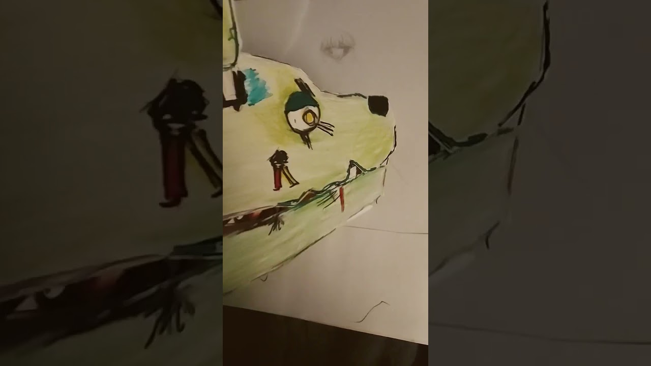 my Fnaf dragon puppet #fnaf #springtrap #fivenightsatfreddys #fivenightsatfreddy #williamafton