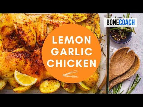 Lemon Garlic Chicken | Gluten-Free, Dairy-Free | BoneCoach™ Recipes