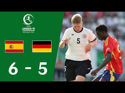 🔴Németország U19 - Spanyolország U19 ÉLŐ | U19 EURO-elődöntő, 2024/25 | Mérkőzés ma ÉLŐBEN!