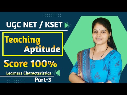Learners Characteristics | Characteristics of adult learners| Teaching Aptitude | Paper -1NET | KSET