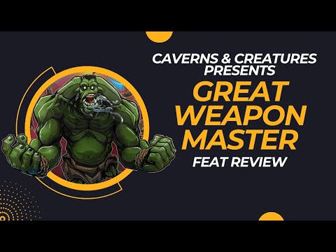 Great Weapon Master 5e: Stab Like a Pro