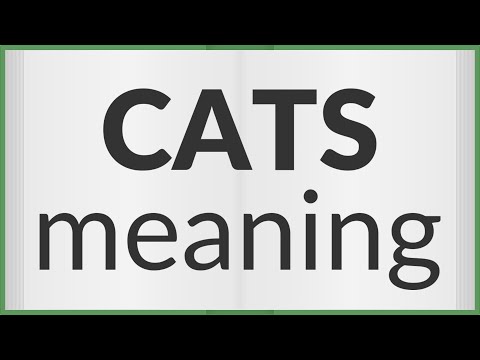 Cats | meaning of Cats
