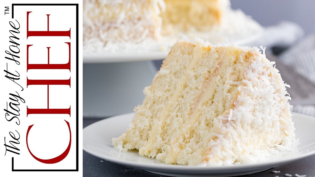 How to Make The Most Amazing Coconut Cake| The Stay At Home Chef