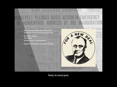 FDR and the Second New Deal | Transforming America's Recovery | High School History Lesson