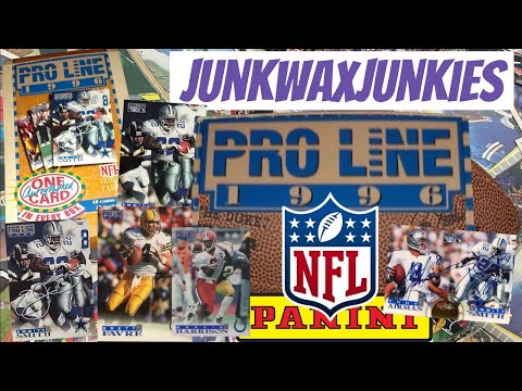 Pro Line 1996 Football Box Break Emmitt Smith Autograph Card Hunt JUNKWAX ERA