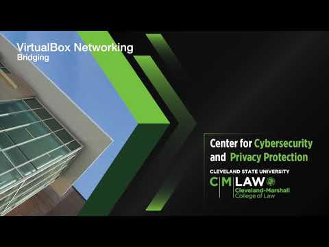 Cyber I - VirtualBox, Kali Linux and Scanning: Switching from NAT to Bridged