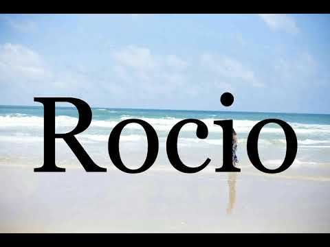 How To Pronounce Rocio🌈🌈🌈🌈🌈🌈Pronunciation Of Rocio