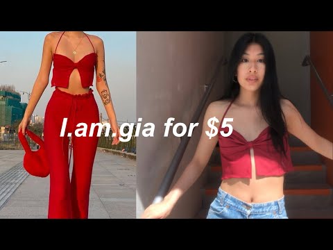 making an i.am.gia top for $5