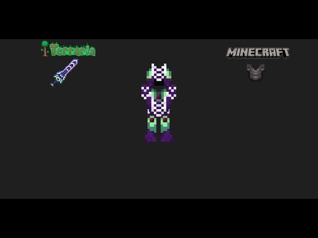 Terraria Zenith Armor Minecraft Texture Pack