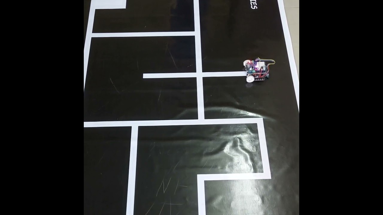Maze Solving Robot- IIT Techfest 2021