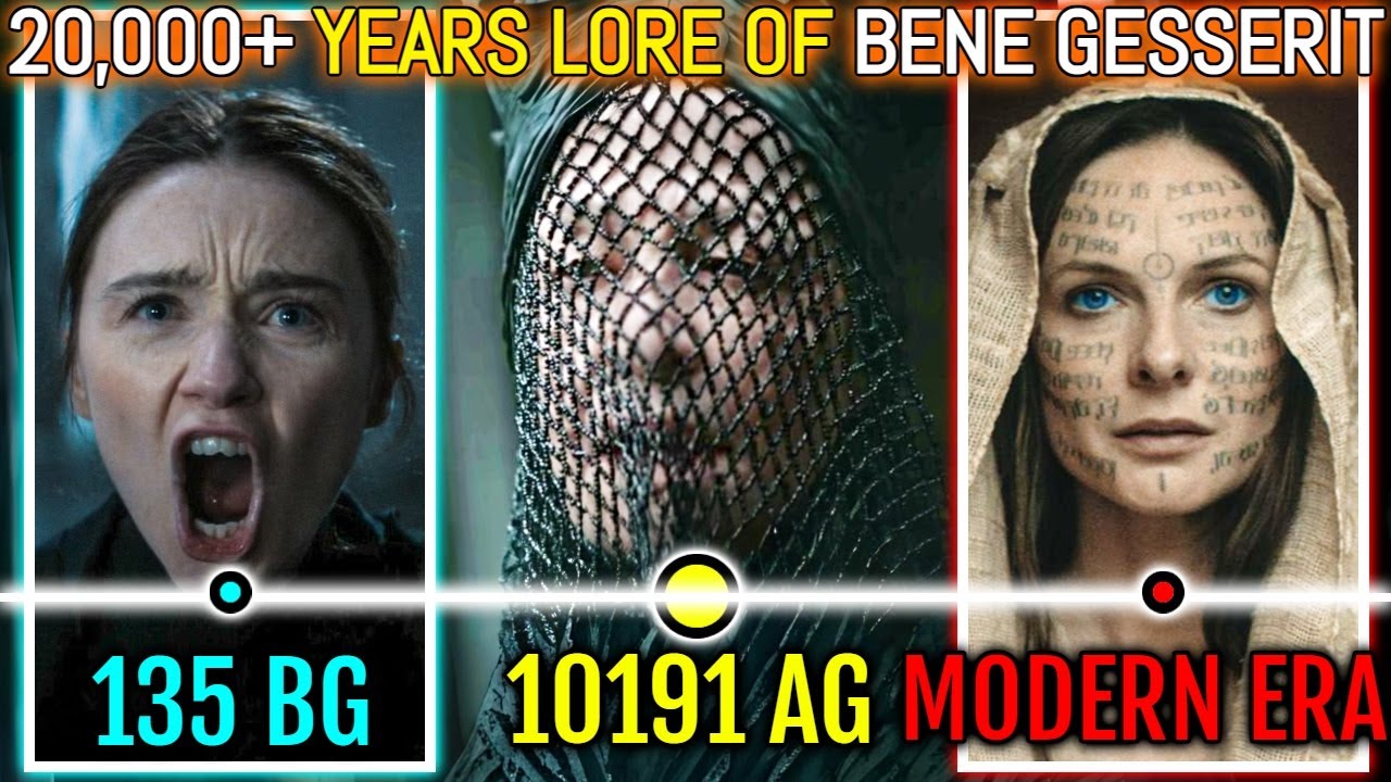 Entire 20,000+ Years Lore of Bene Gesserit - Explored - Dune Prophecy - Secrets of the Sisterhood
