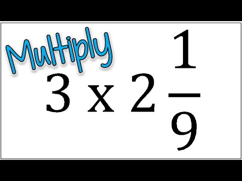 How to Multiply a Whole Number by a Mixed Number