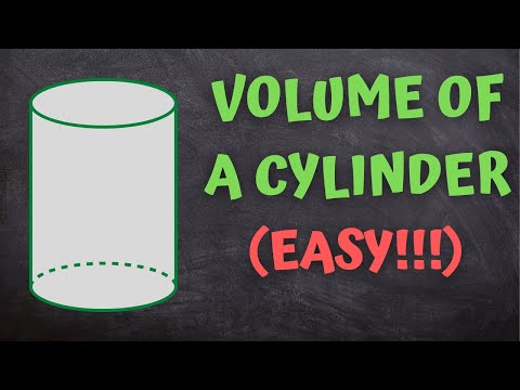Volume of a Cylinder: How to Find the Volume of a Cylinder | Quick & Easy