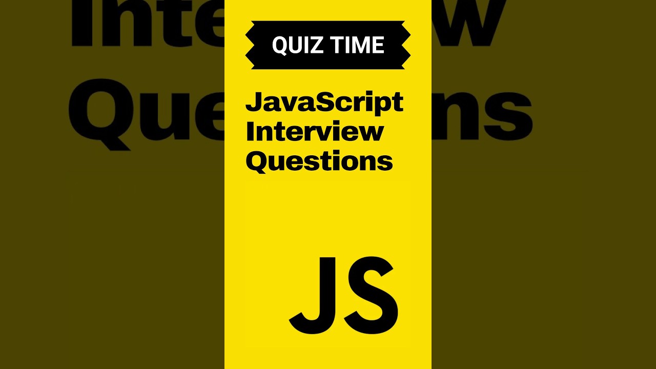 Javascript Interview Question Part - 9 #javascript #coding #tutorial #shorts