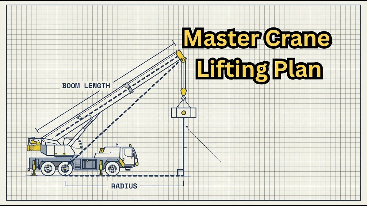 How to Prepare a Crane Lifting Plan | Lifting Capacity Calculation | HSE Professional Training