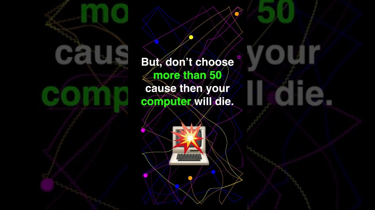 I Created a Python Electron Simulator #shorts