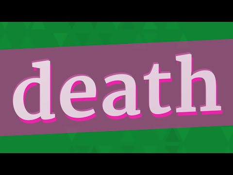 DEATH pronunciation • How to pronounce DEATH