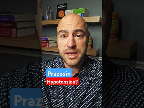 How often does Prazosin affect Blood Pressure? #sideeffects #bloodpressure