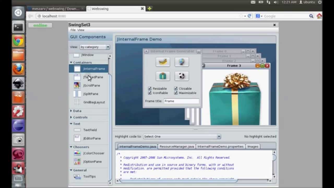 Webswing - Quick overview