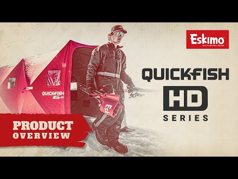 Eskimo QuickFish 6HD Ice Fishing Shelter | Sportsman's Warehouse