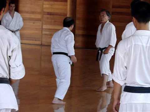 Irimi in Karate explained by Jim Sagawa at Shotokan Ohshima Dojo