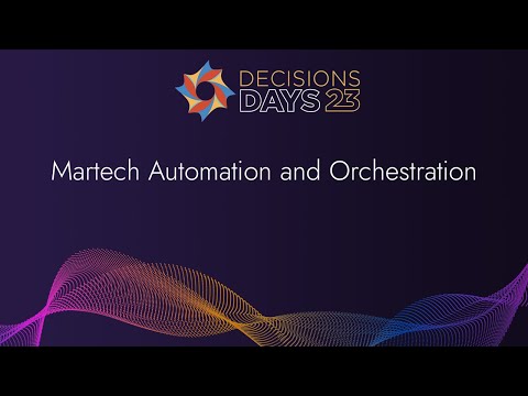 Martech Automation and Orchestration